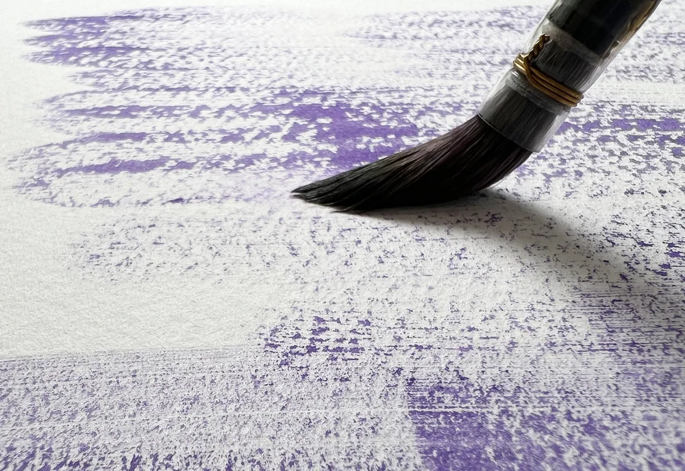 What is Dry Brushing in Watercolour? — Louise De Masi Watercolour Artist