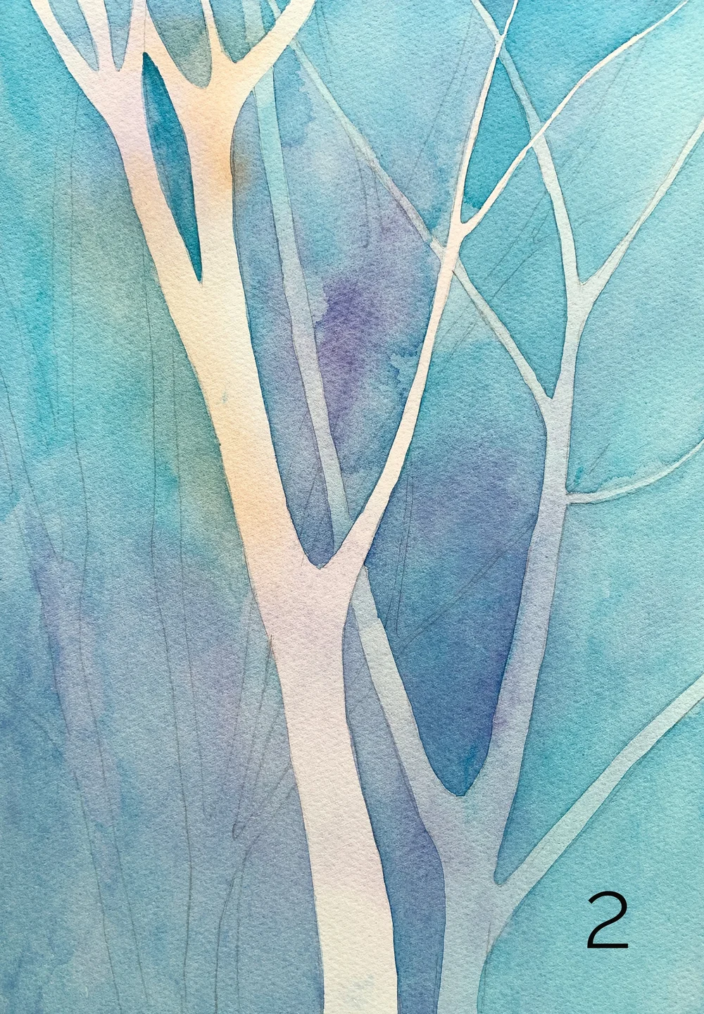 Watercolour Negative Painting Tutorial — Louise De Masi Watercolour Artist