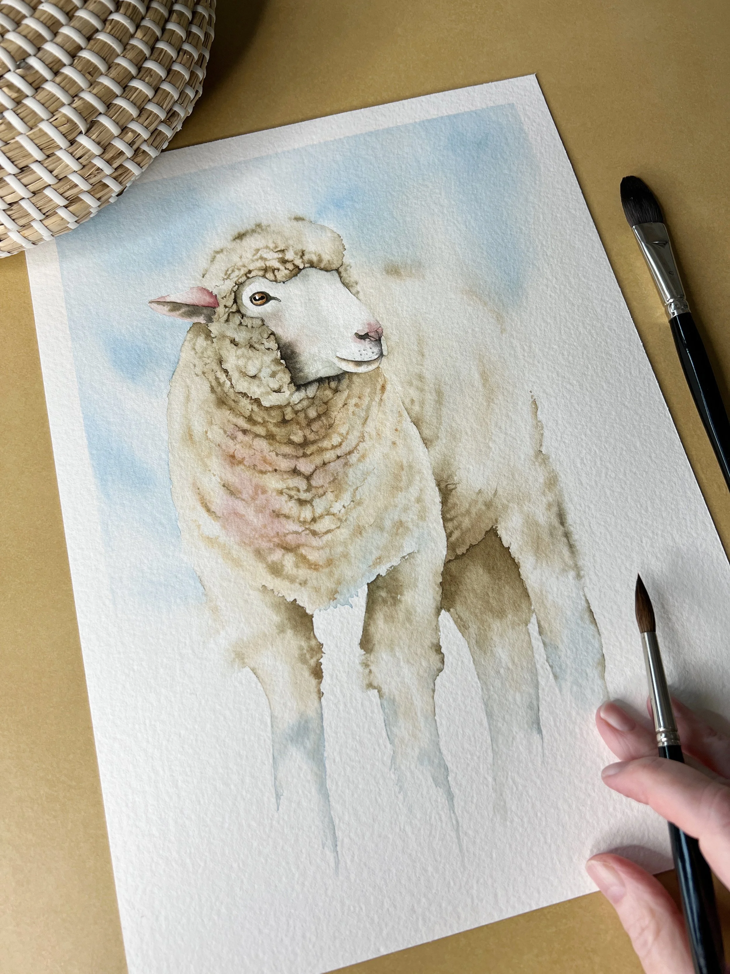 How to simplify a reference photo to make a line drawing for a painting ...