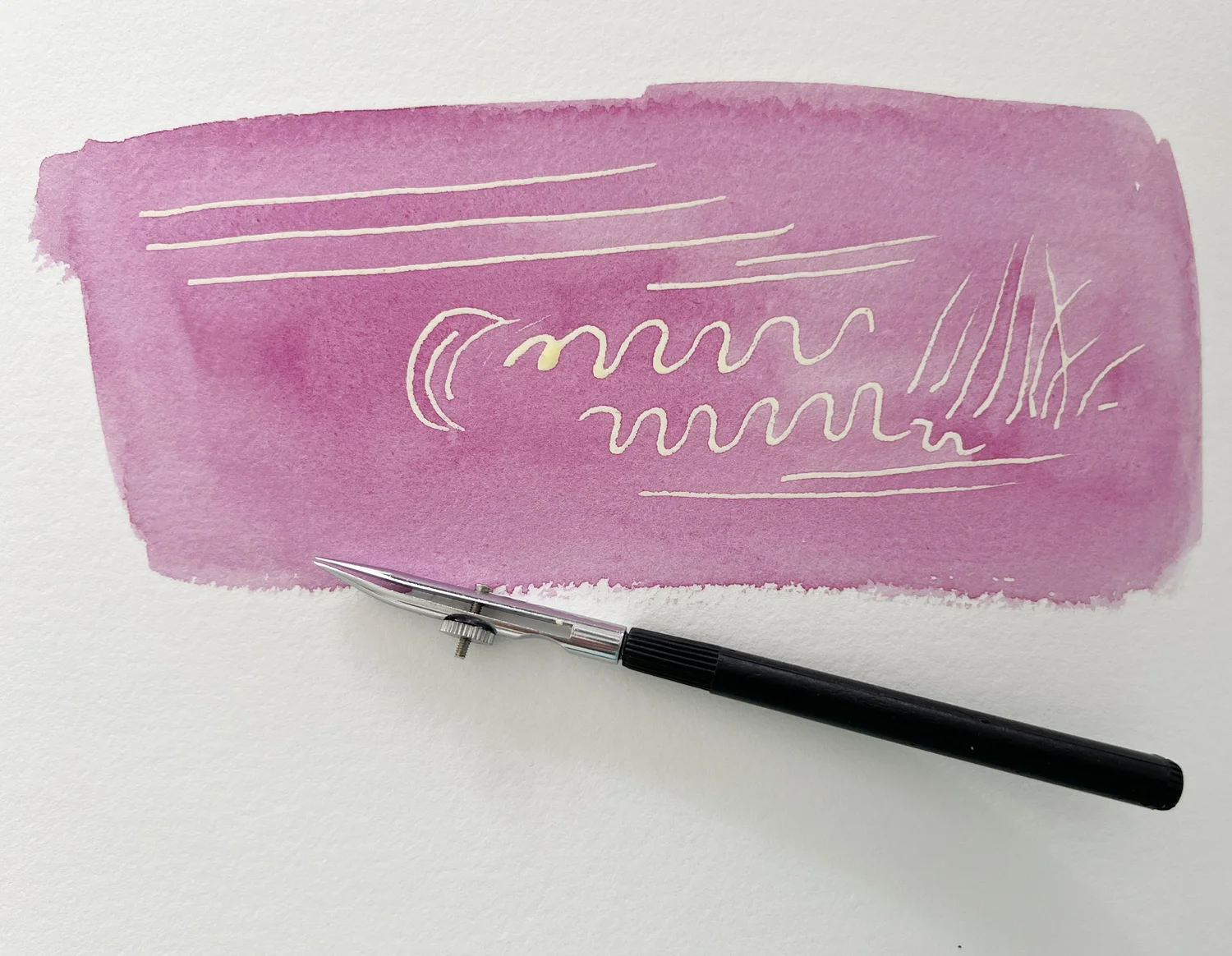 Top Tips for Using Masking Fluid — Louise De Masi Watercolour Artist