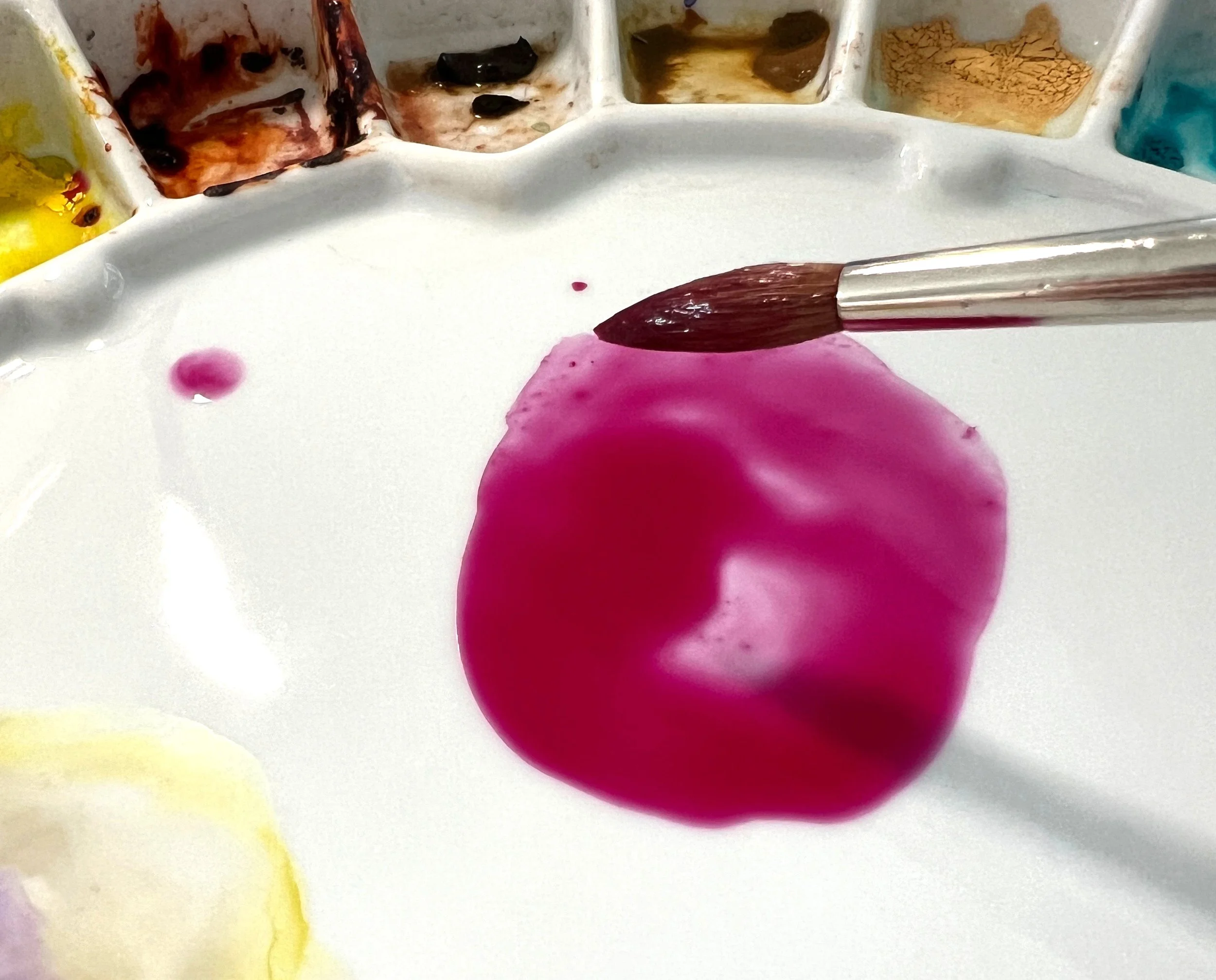 Watercolour for Beginners: Basic Brush Strokes to Practice — Louise De ...