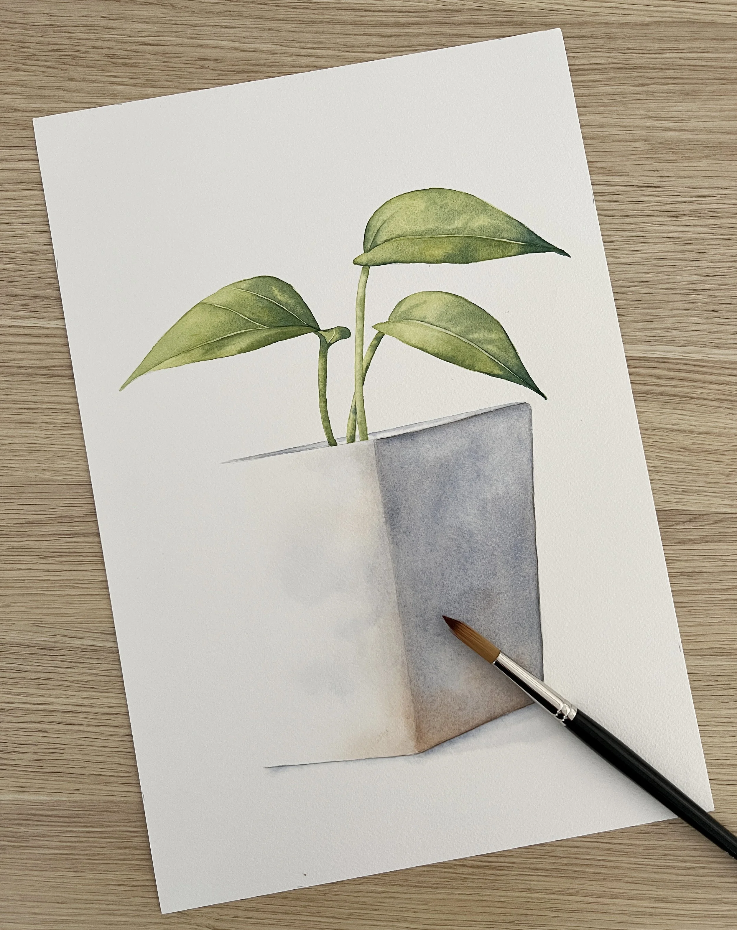 11 Easy Watercolour Painting Ideas for Beginners — Louise De Masi ...