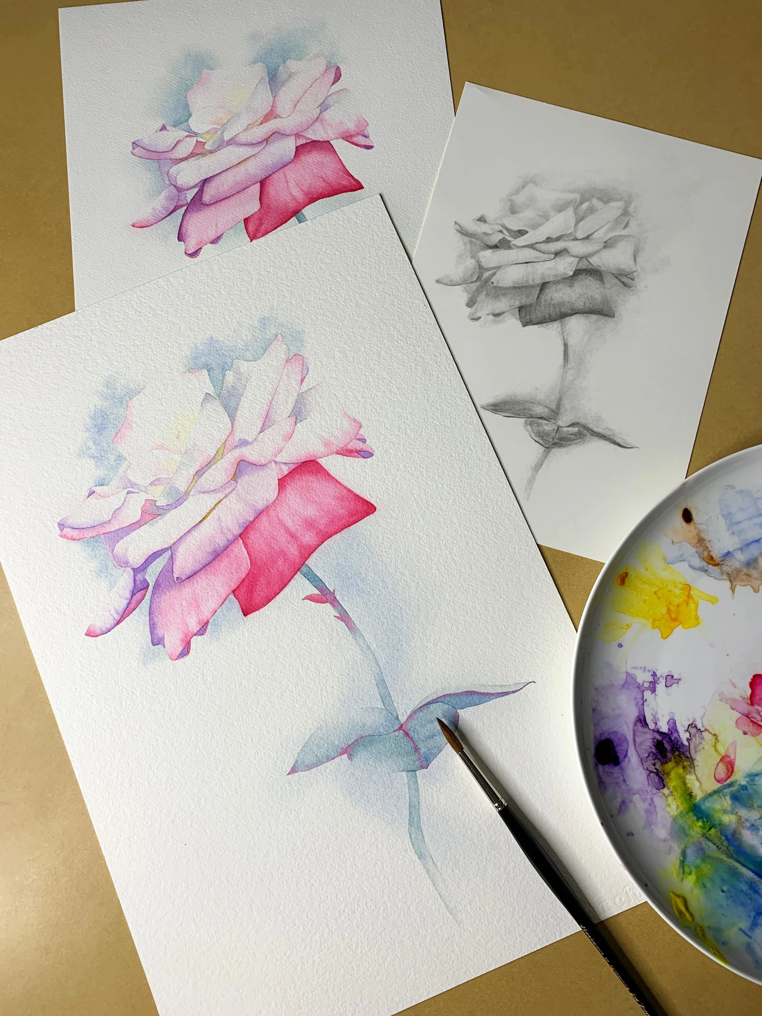 10 Common Watercolour Mistakes and How to Fix Them — Louise De Masi ...