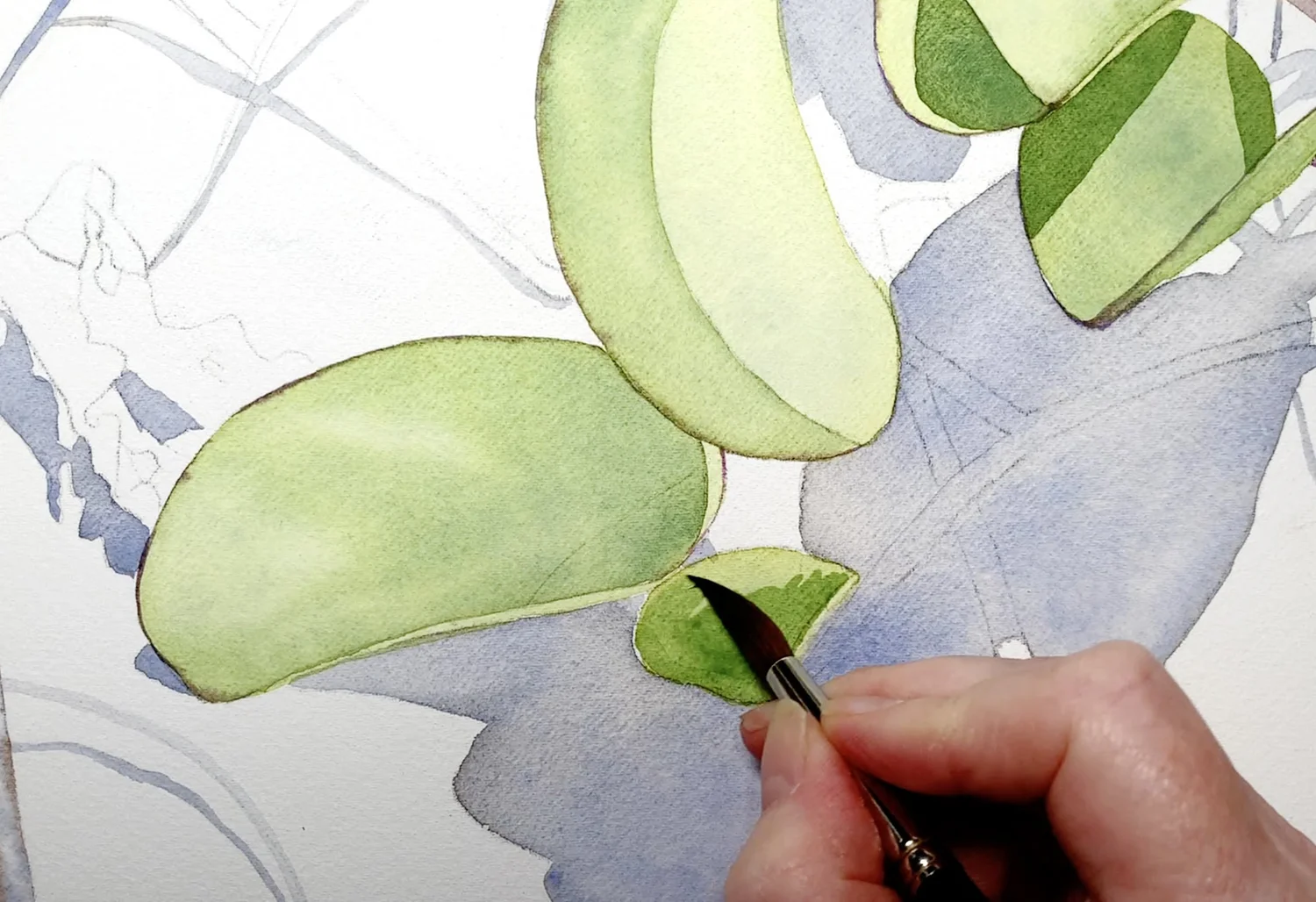 How to do the Watercolour Glazing Technique — Louise De Masi ...