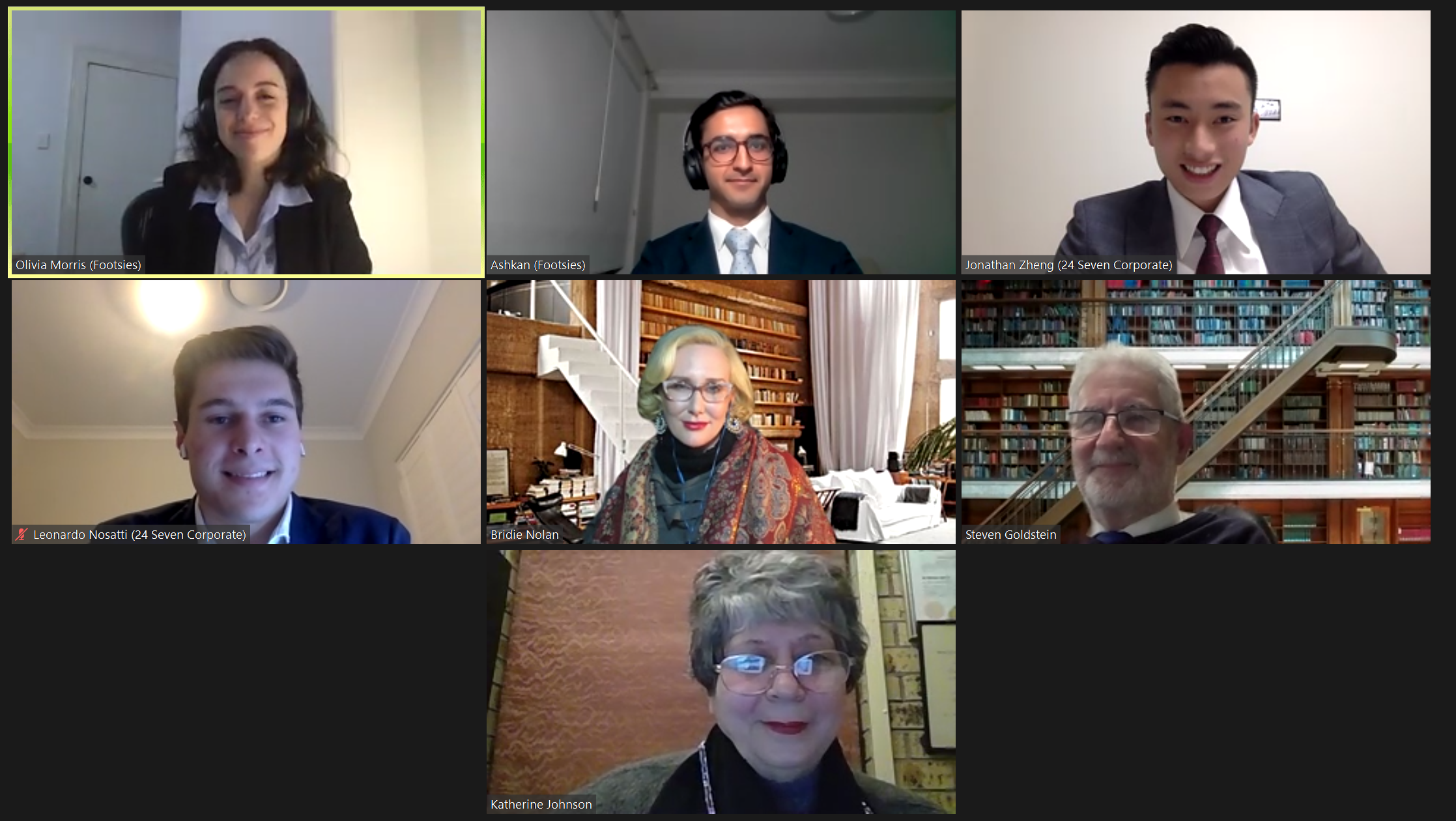 Internal Competitions — Sydney University Law Society