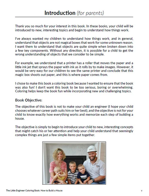 The Little Engineer Coloring Book: How to Build a House | Best Mom Ideas