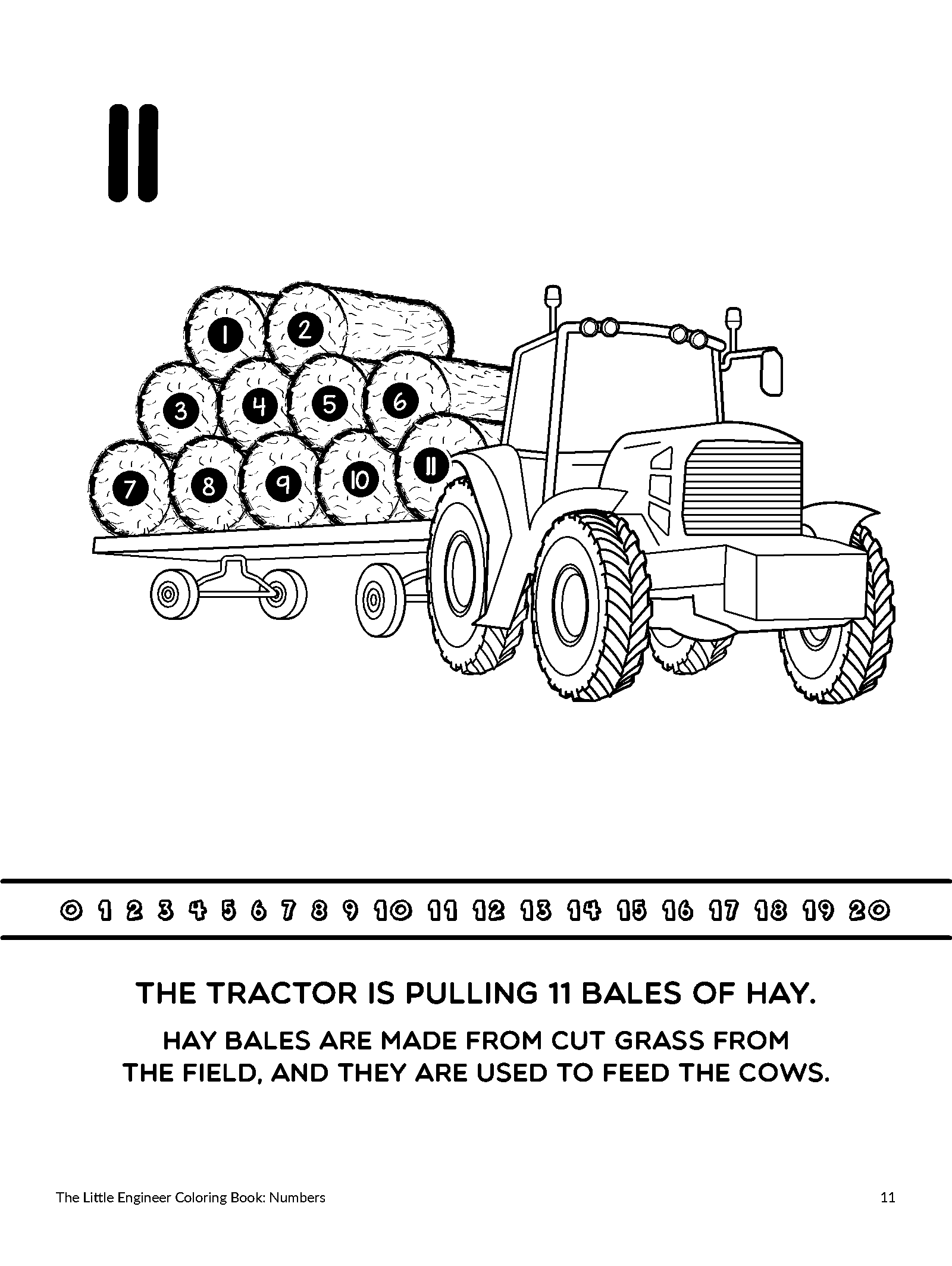 The Little Engineer Coloring Book: Numbers | Best Mom Ideas