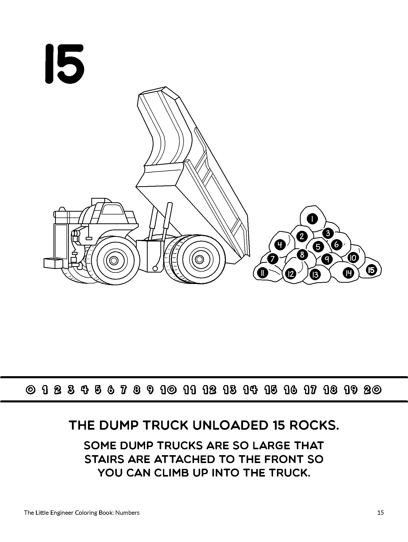 The Little Engineer Coloring Book: Numbers | Best Mom Ideas