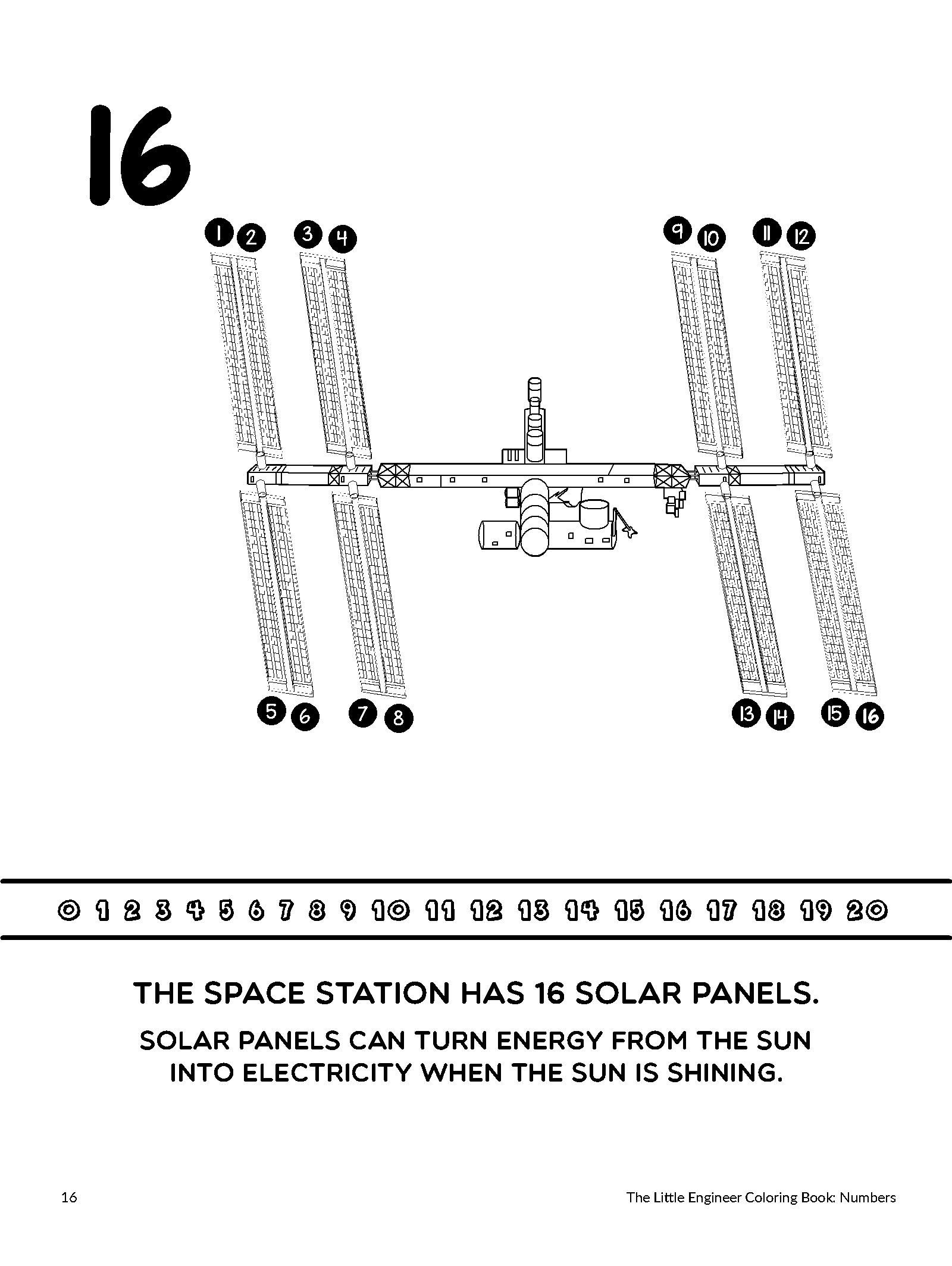 The Little Engineer Coloring Book: Numbers | Best Mom Ideas