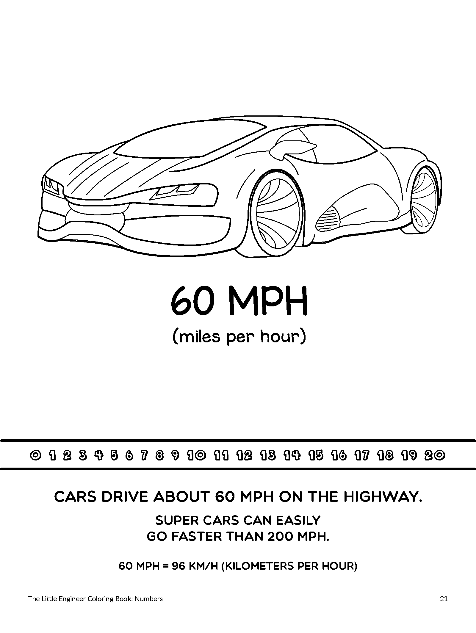 The Little Engineer Coloring Book: Numbers | Best Mom Ideas