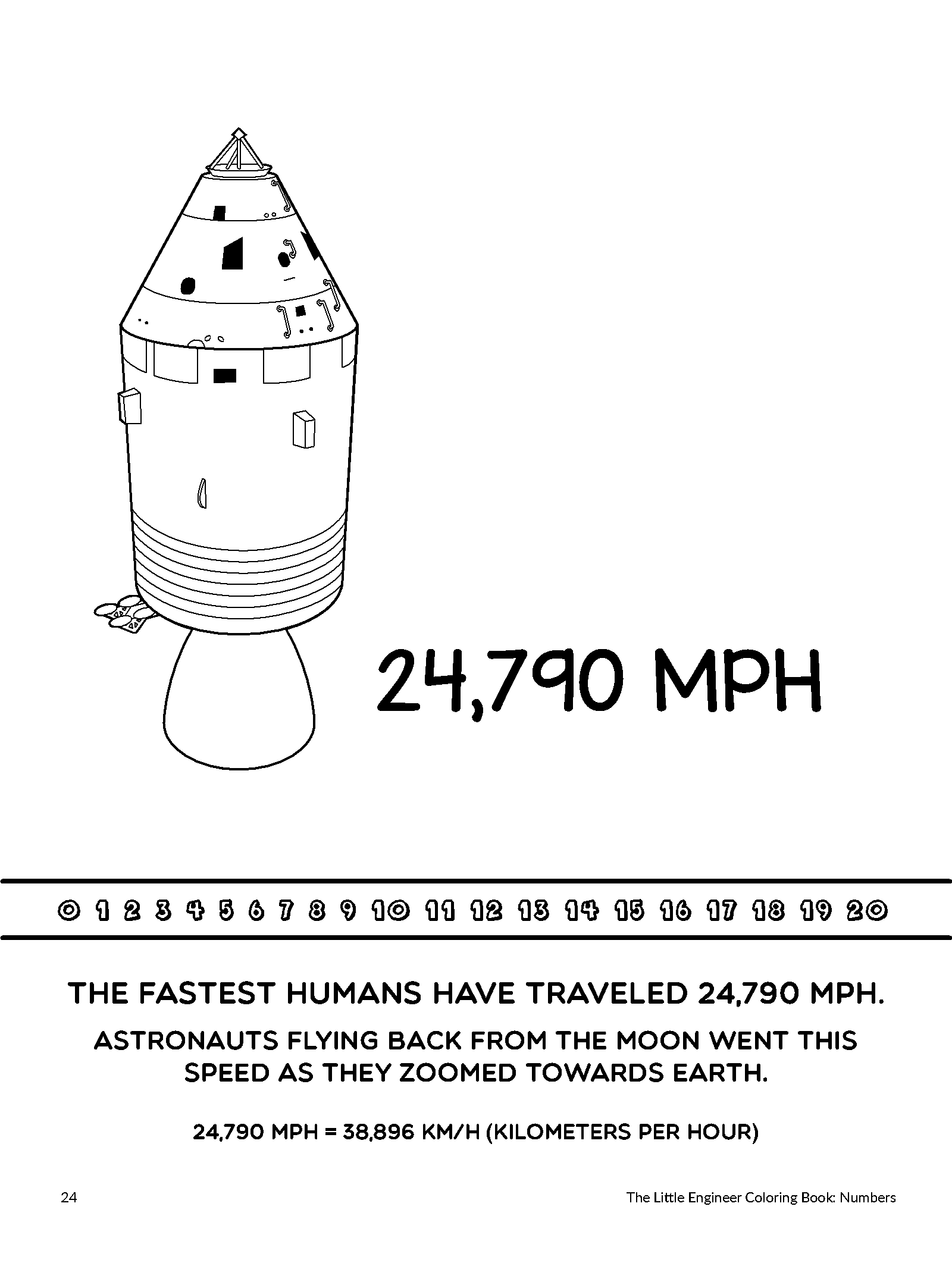 The Little Engineer Coloring Book: Numbers | Best Mom Ideas
