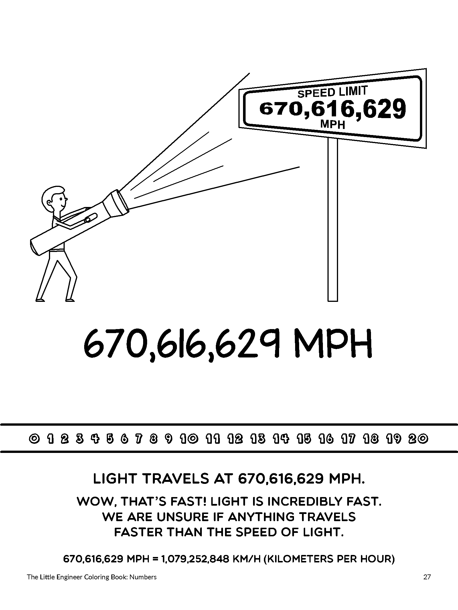 The Little Engineer Coloring Book: Numbers | Best Mom Ideas