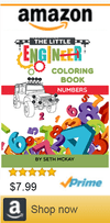 The Little Engineer Coloring Book: Numbers | Best Mom Ideas