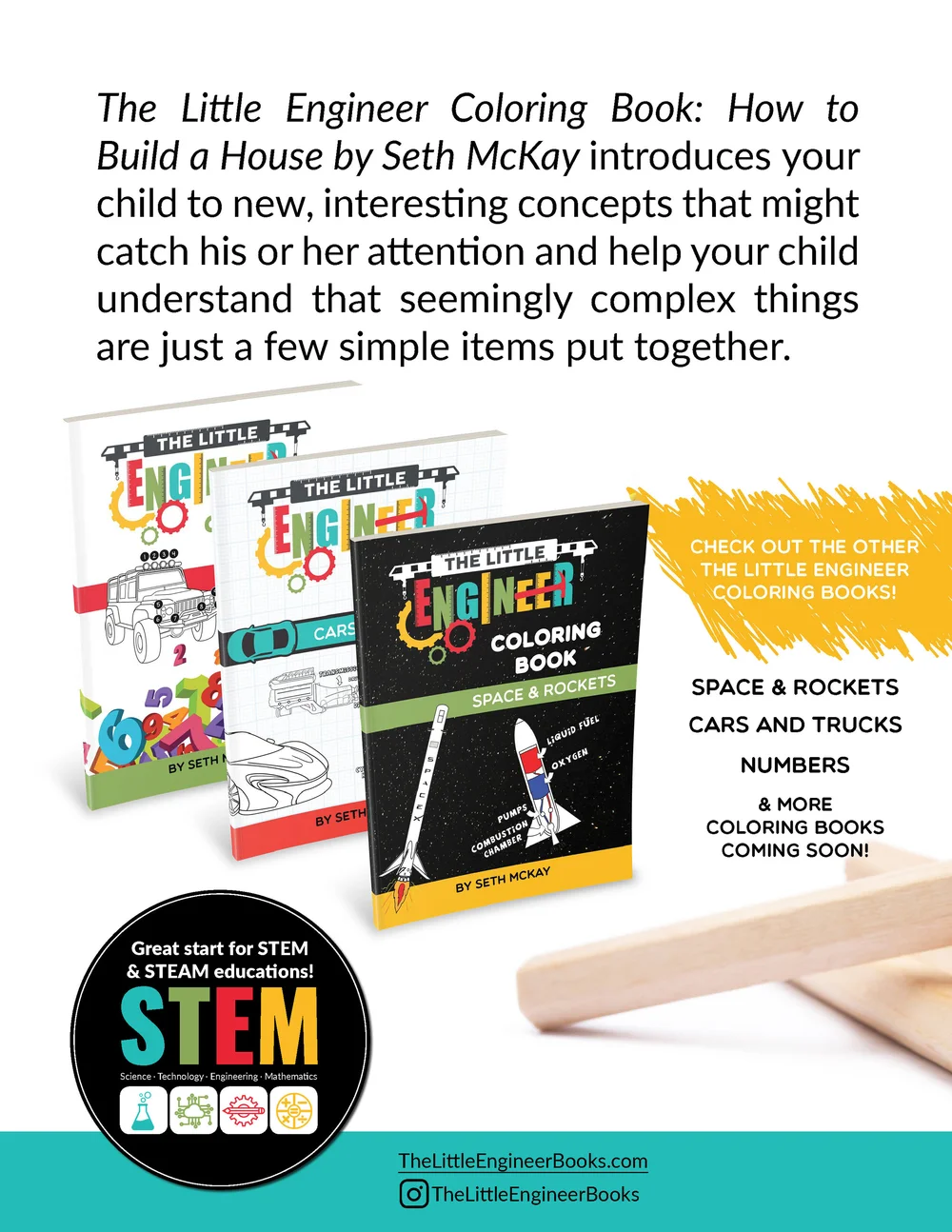 The Little Engineer Coloring Book: How to Build a House | Best Mom Ideas