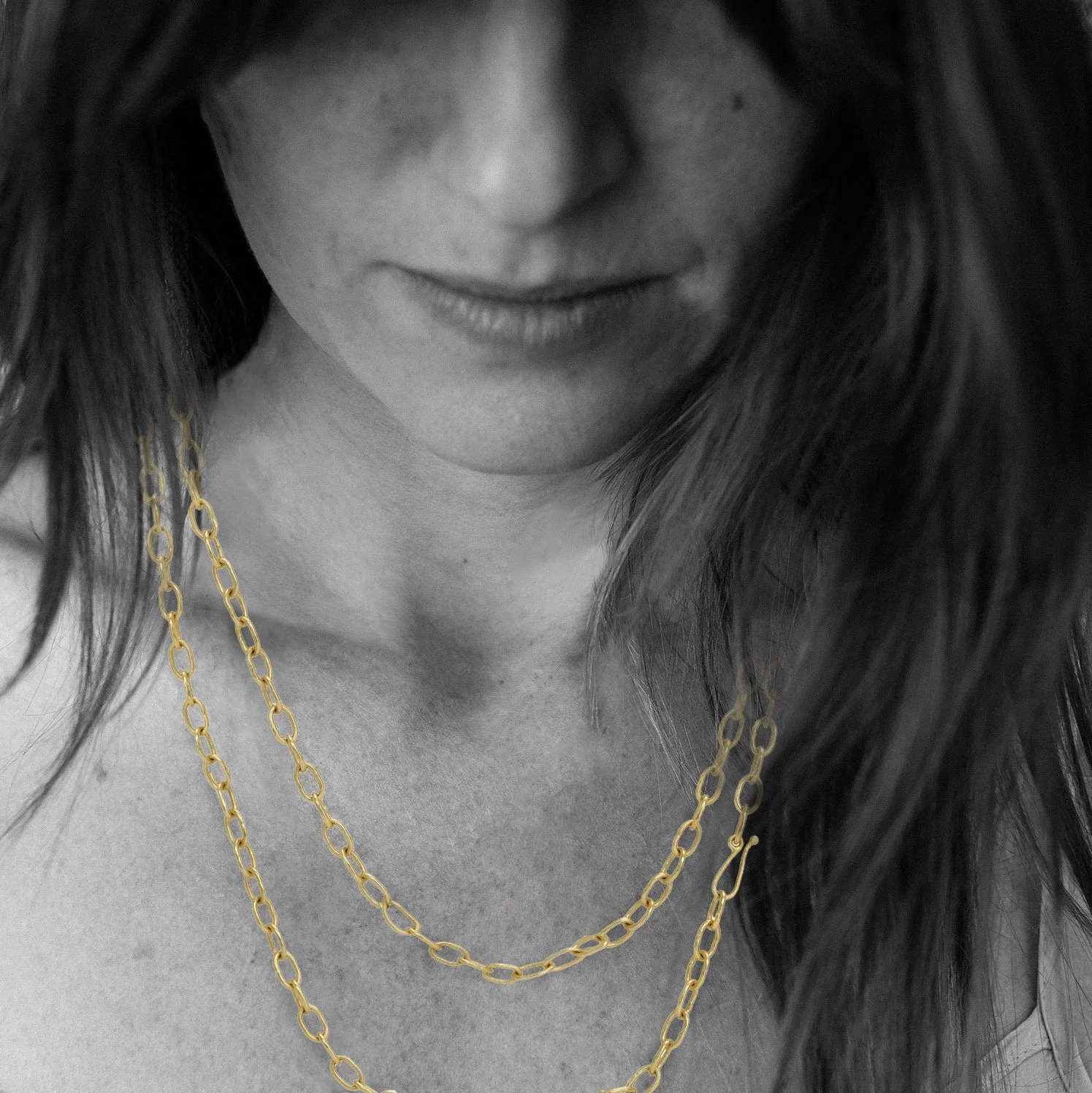 Handmade Oval Chain in Yellow Gold | Shaya Durbin
