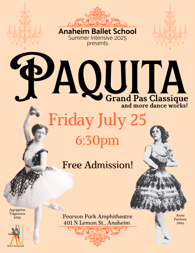 EVENTS — Anaheim Ballet