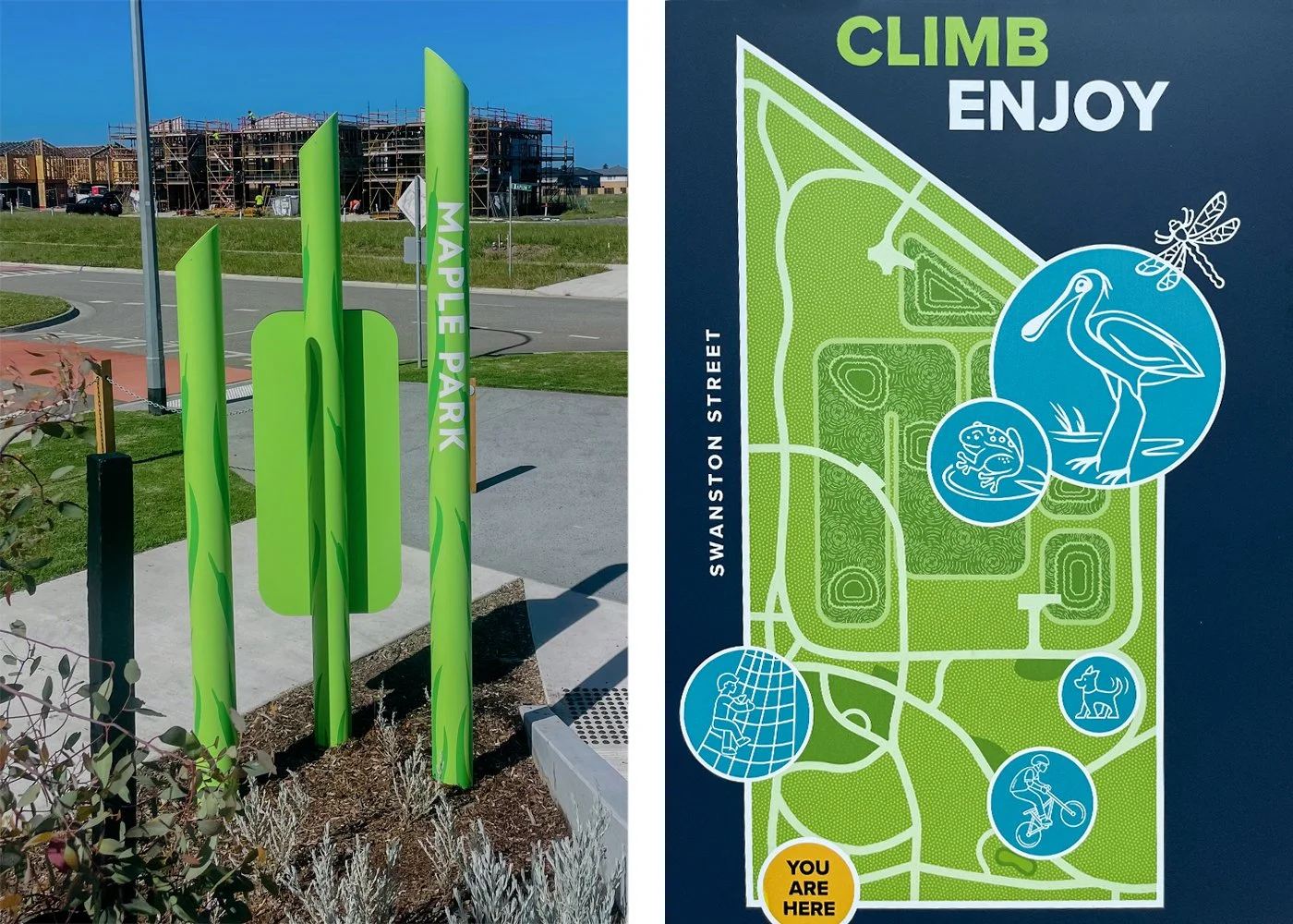 Elliston Park Inclusive Signage — BVD