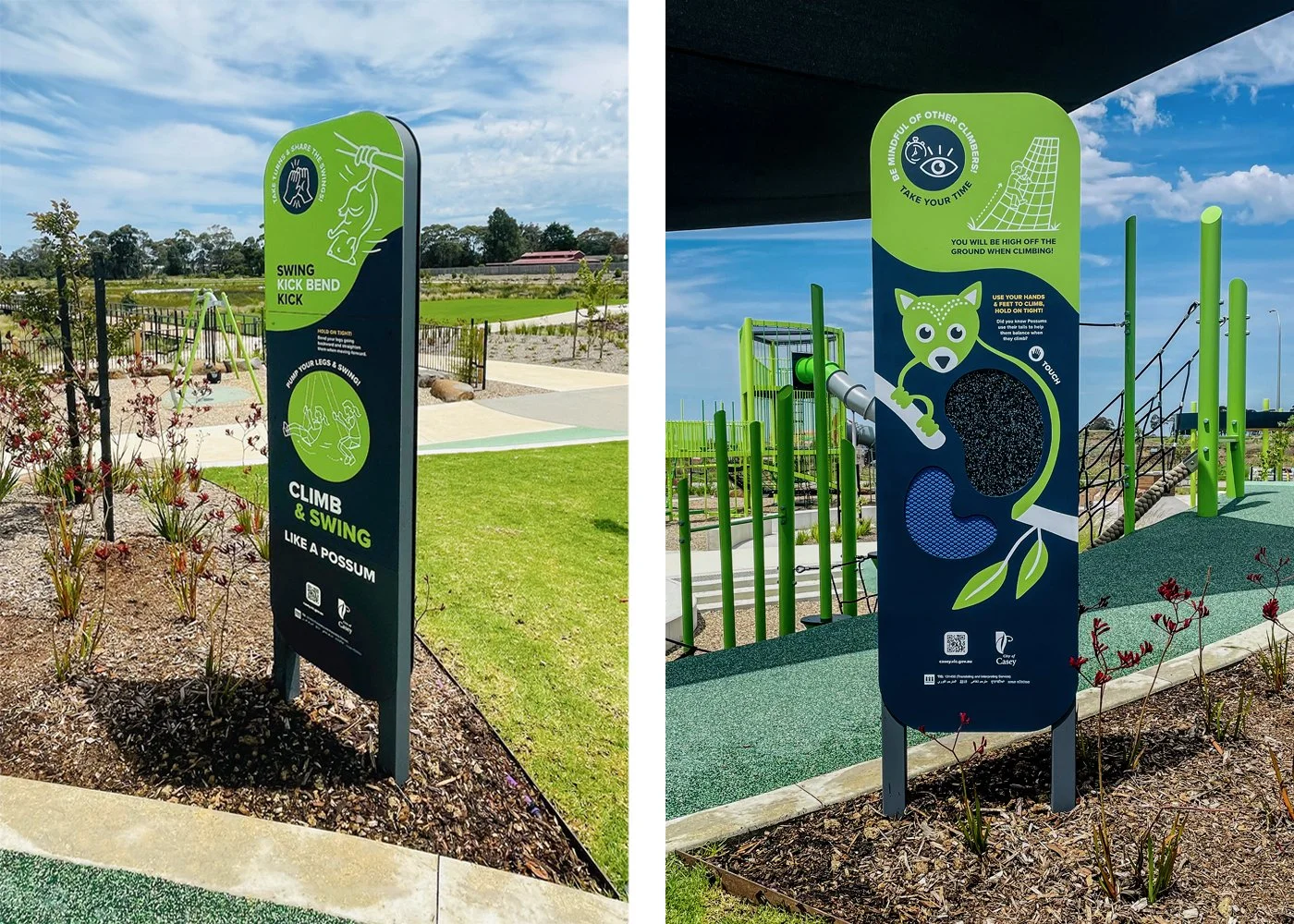 Elliston Park Inclusive Signage — BVD