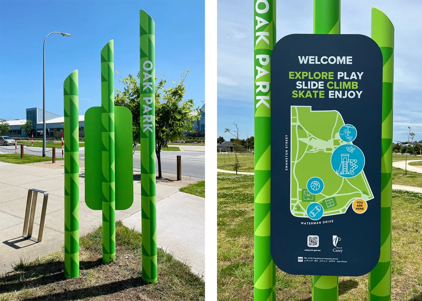 Elliston Park Inclusive Signage — BVD