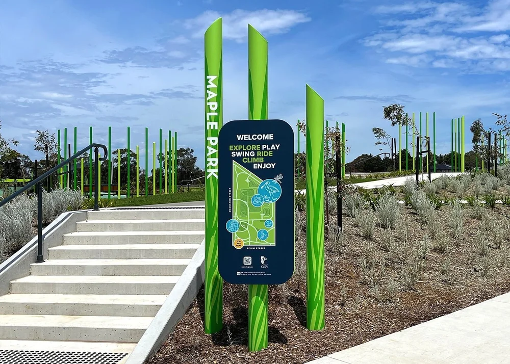 Elliston Park Inclusive Signage — BVD