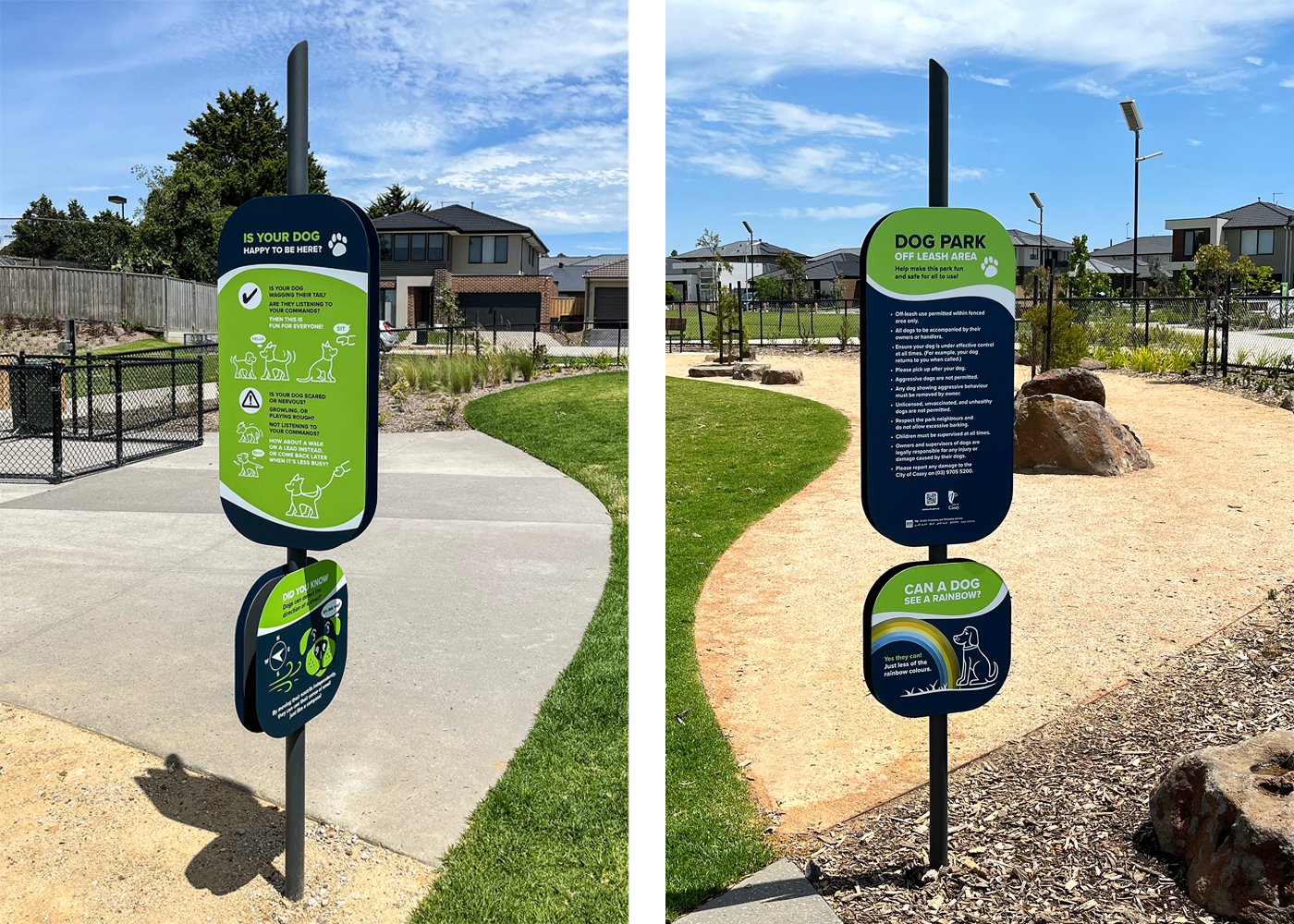Elliston Park Inclusive Signage — BVD