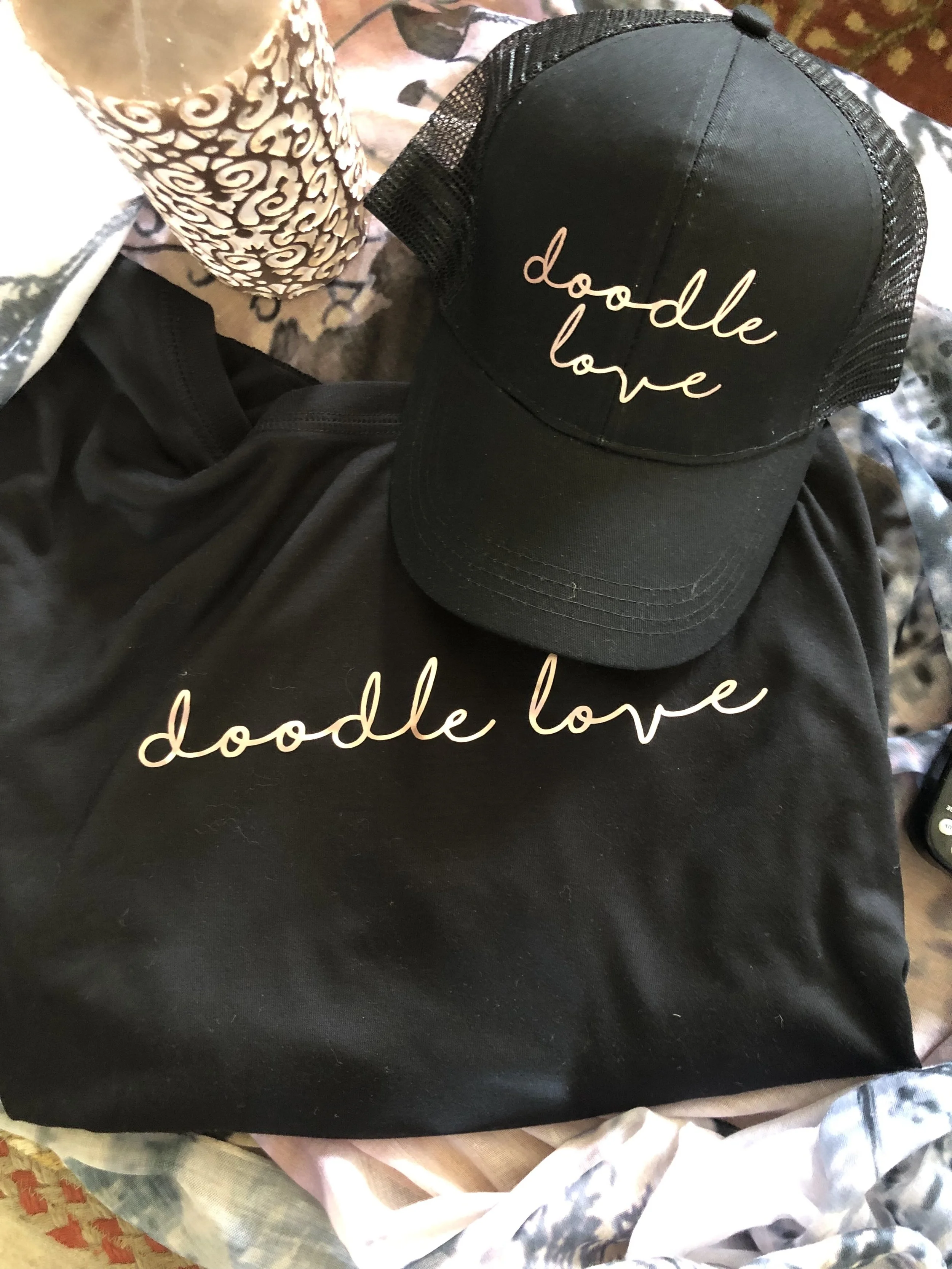 Doodle Love Pony Tail Baseball Cap — Prairie Doodles