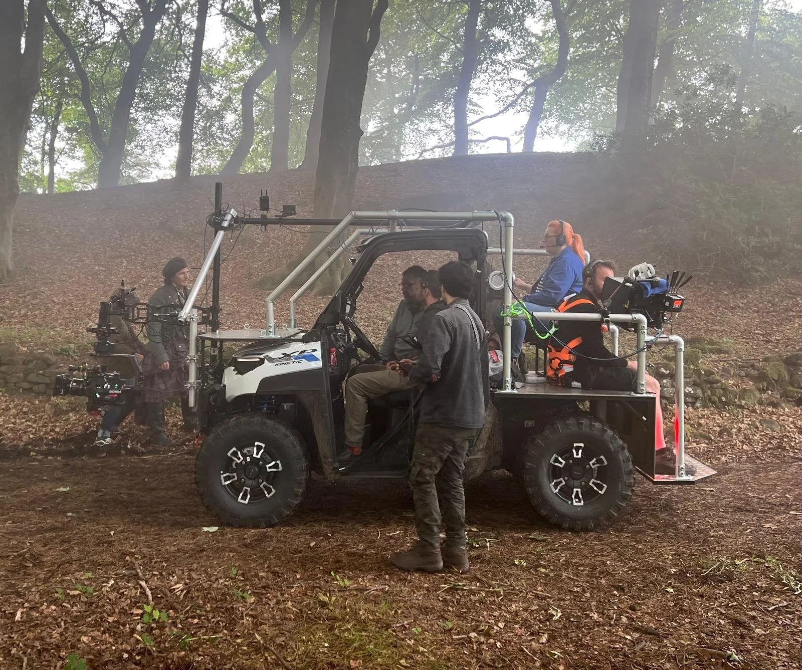 Tracking Vehicles - Aerial Frontiers Edinburgh