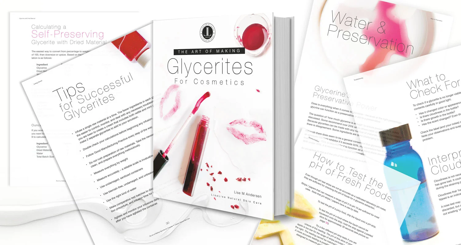 The Art of Making Glycerites for Cosmetics — LisaLise Pure Natural Skincare
