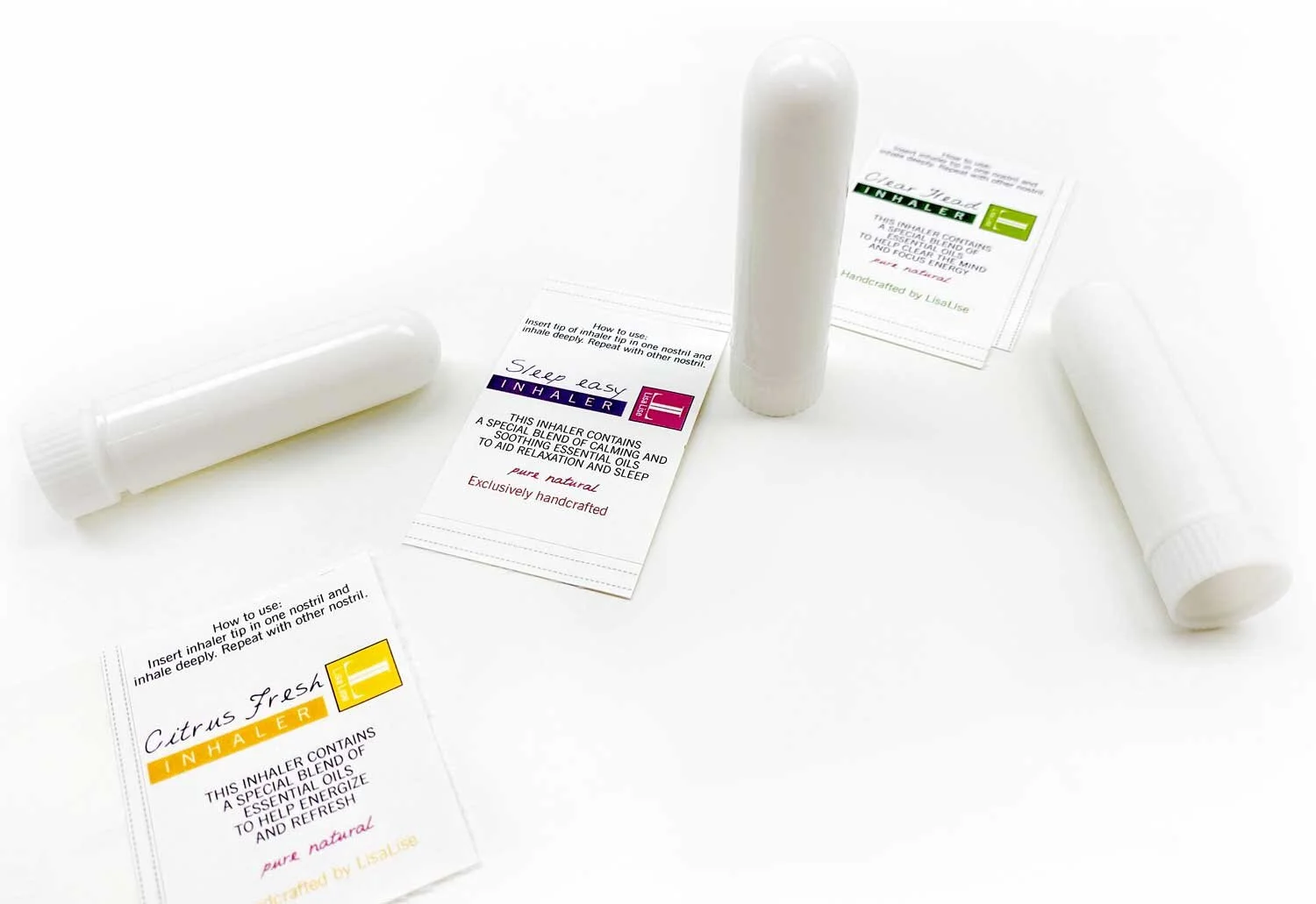 How to: Aromatherapy Inhalers — LisaLise Pure Natural Skincare