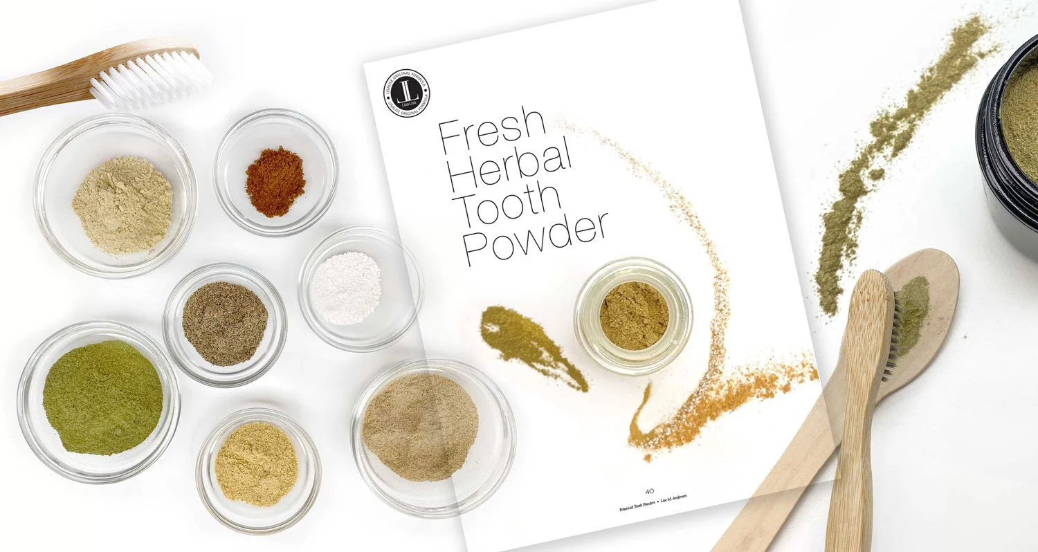 Botanical Tooth Powders — LisaLise Pure Natural Skincare