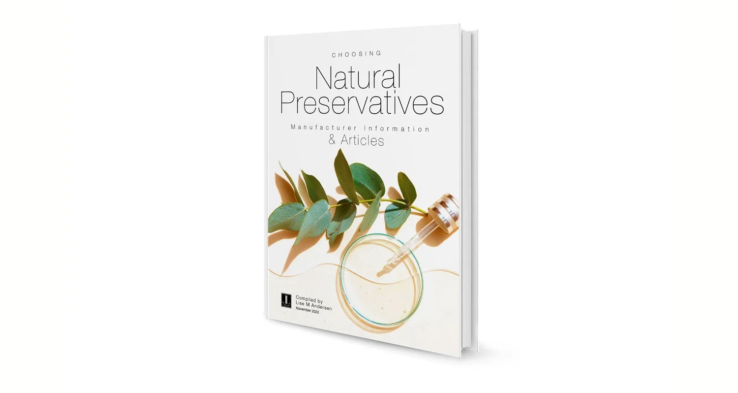 Overview of Natural Preservatives - a Free E-Book — LisaLise Pure ...