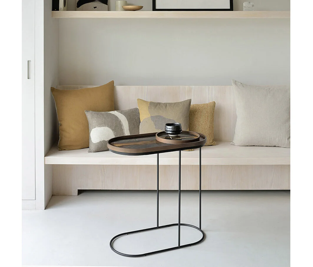 Designer sofa shop Dublin-Ethnicraft tables and Ethnicraft beds.