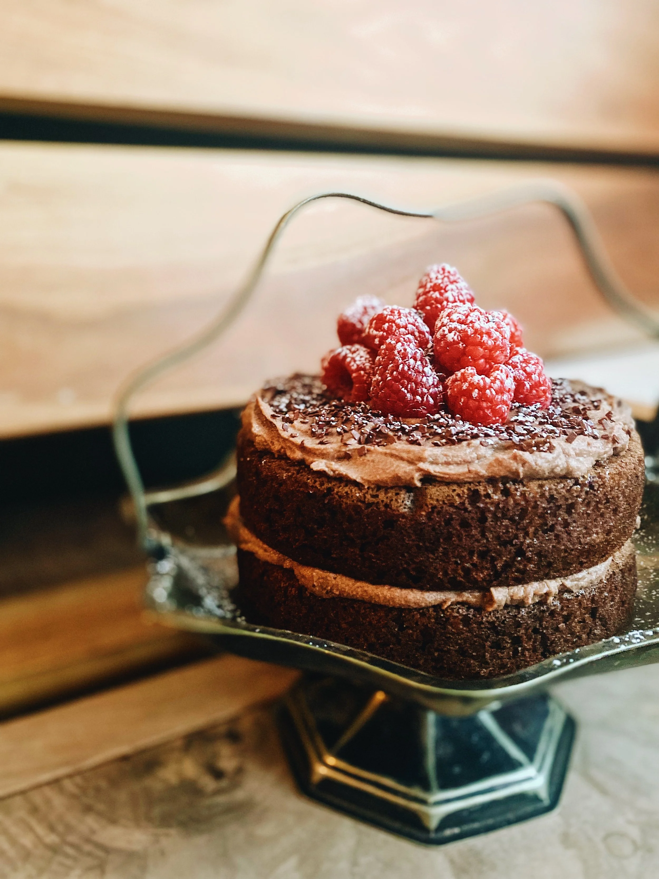 Simple Chocolate Cake — ENID GRACE