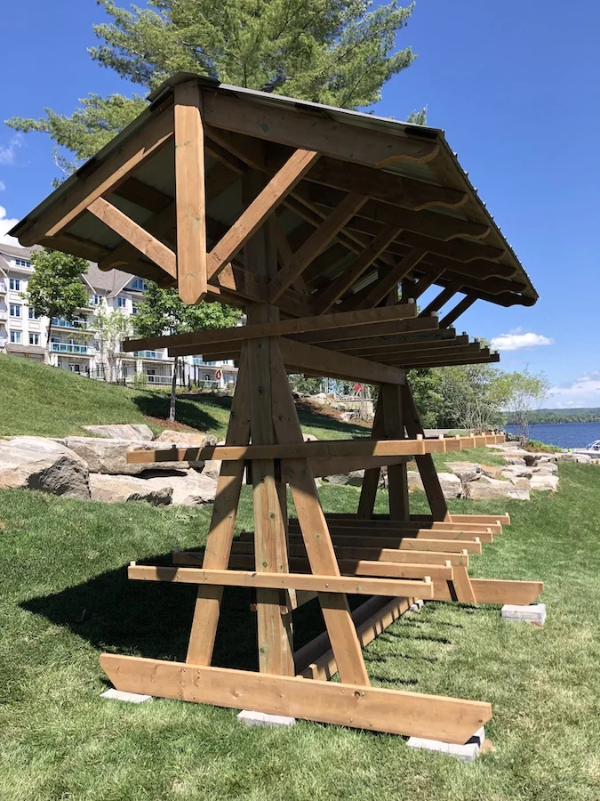 Life vest storage top