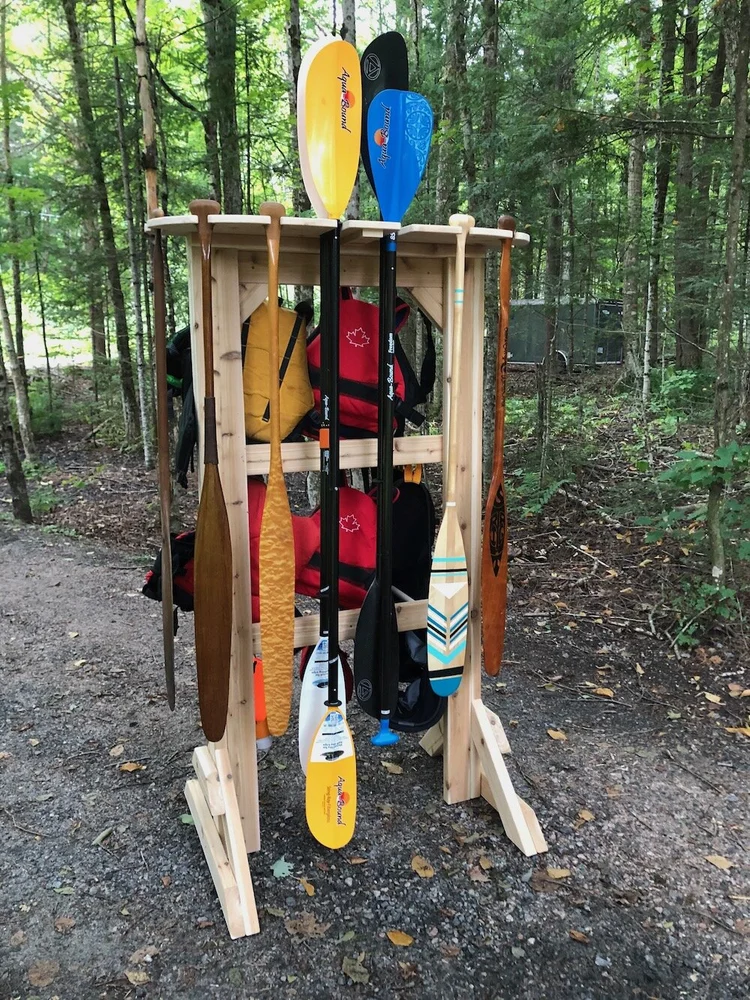 Paddlesport Accessory Racks - Made by Storage Rack Solutions — Storage ...