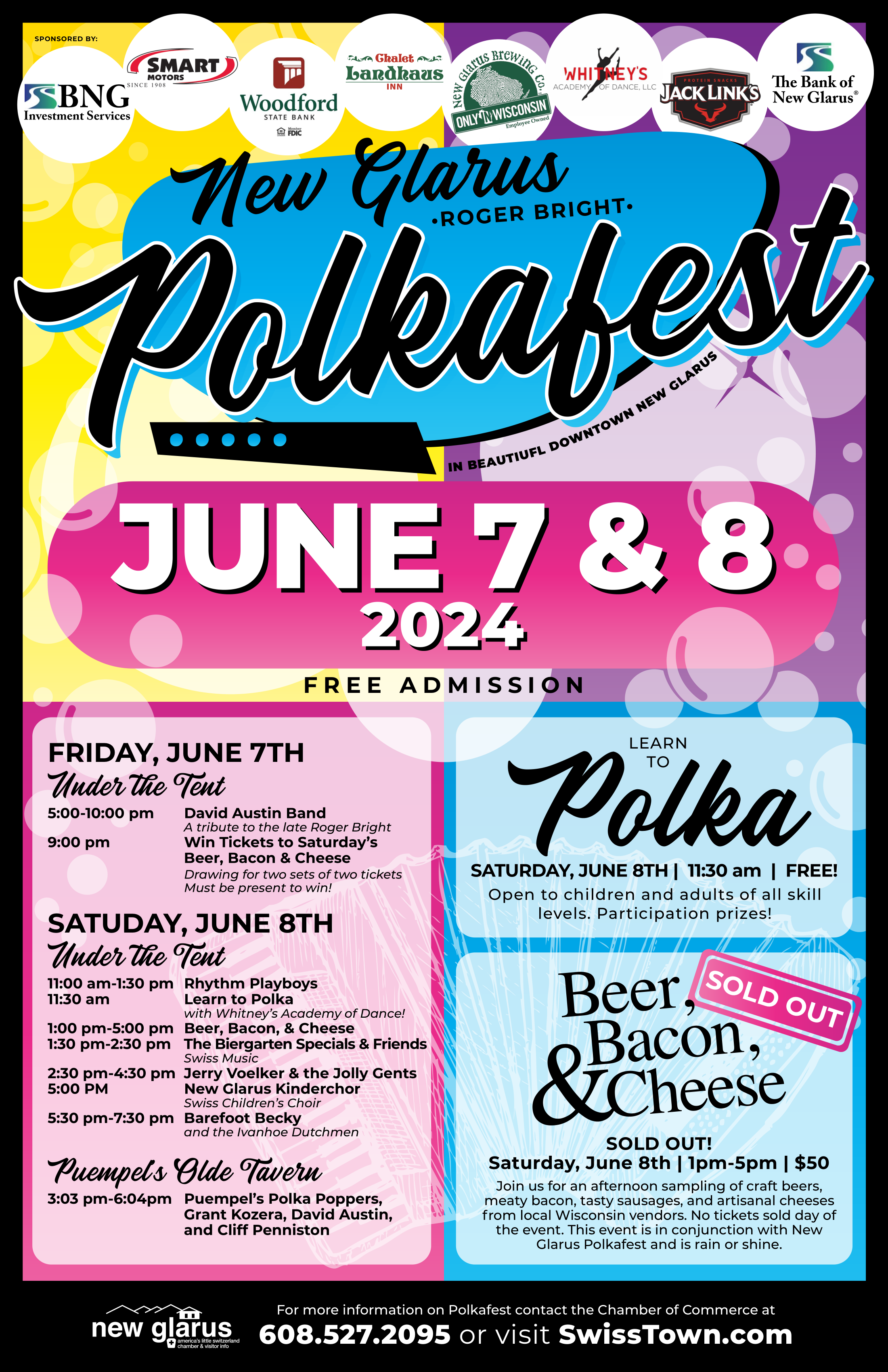 New Glarus Polkafest — New Glarus Chamber of Commerce & Tourist Information