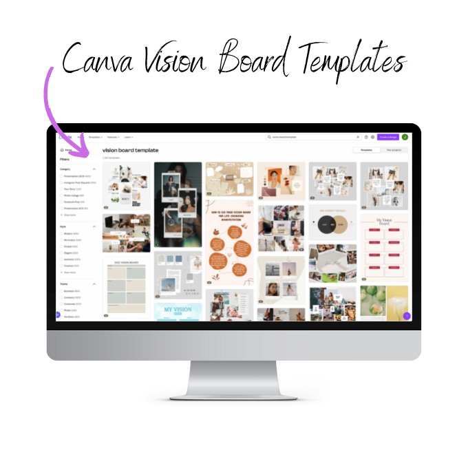 How To Create A Canva Vision Board (Skyrocket Your Manifesting!)
