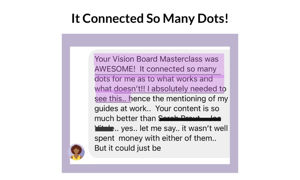 Free Online Vision Board Workshop