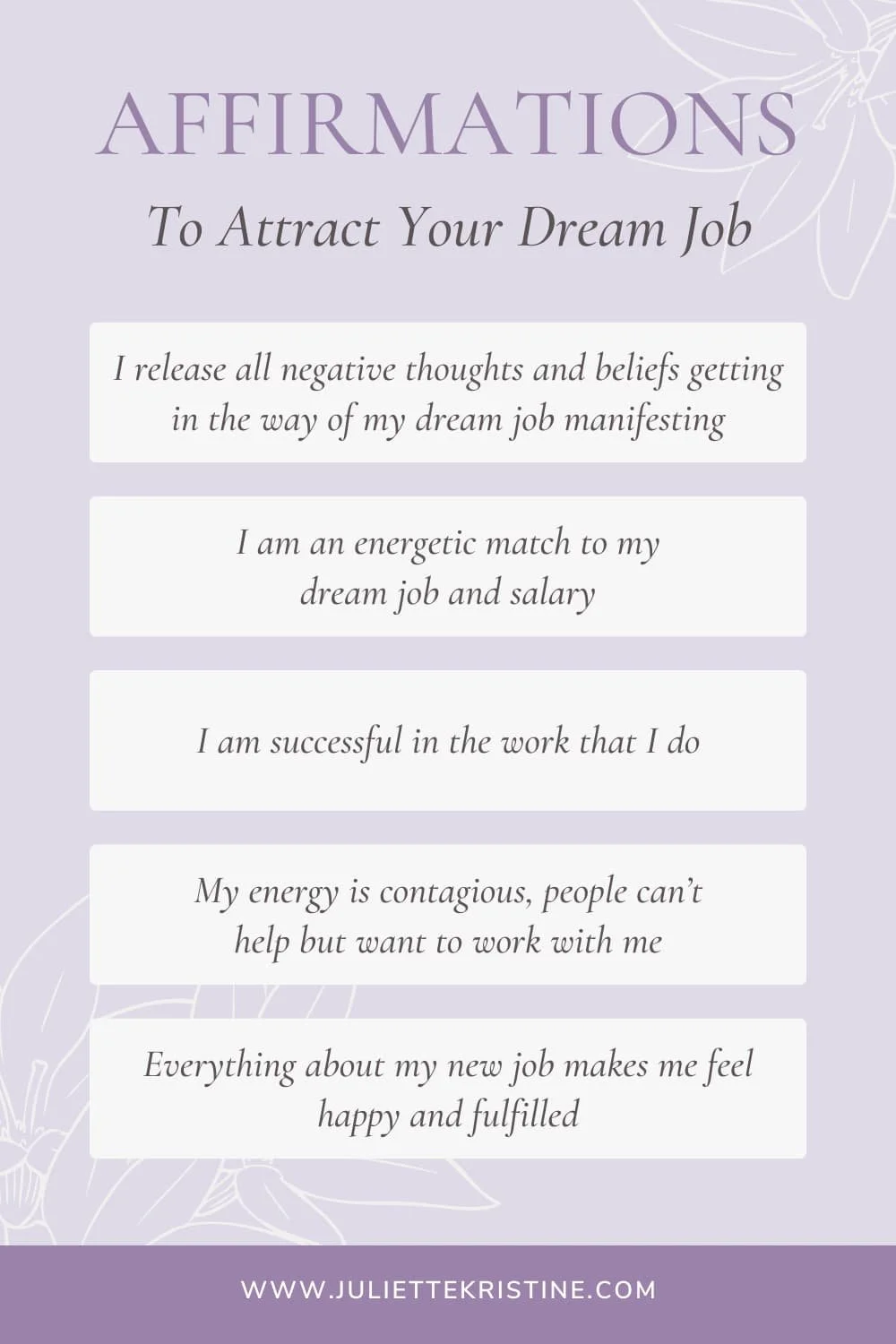 60 Of The Best Affirmations To Attract A New Job (Fast)