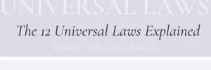 12 Universal Laws Explained: How To Manifest Magic In Your Life