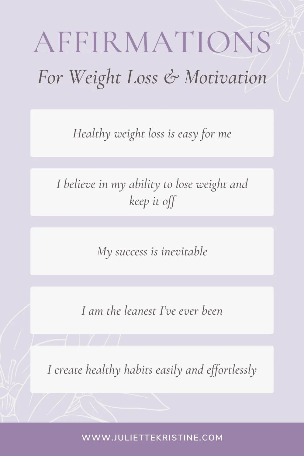 The Most Powerful Weight Loss Affirmations (90 Examples)
