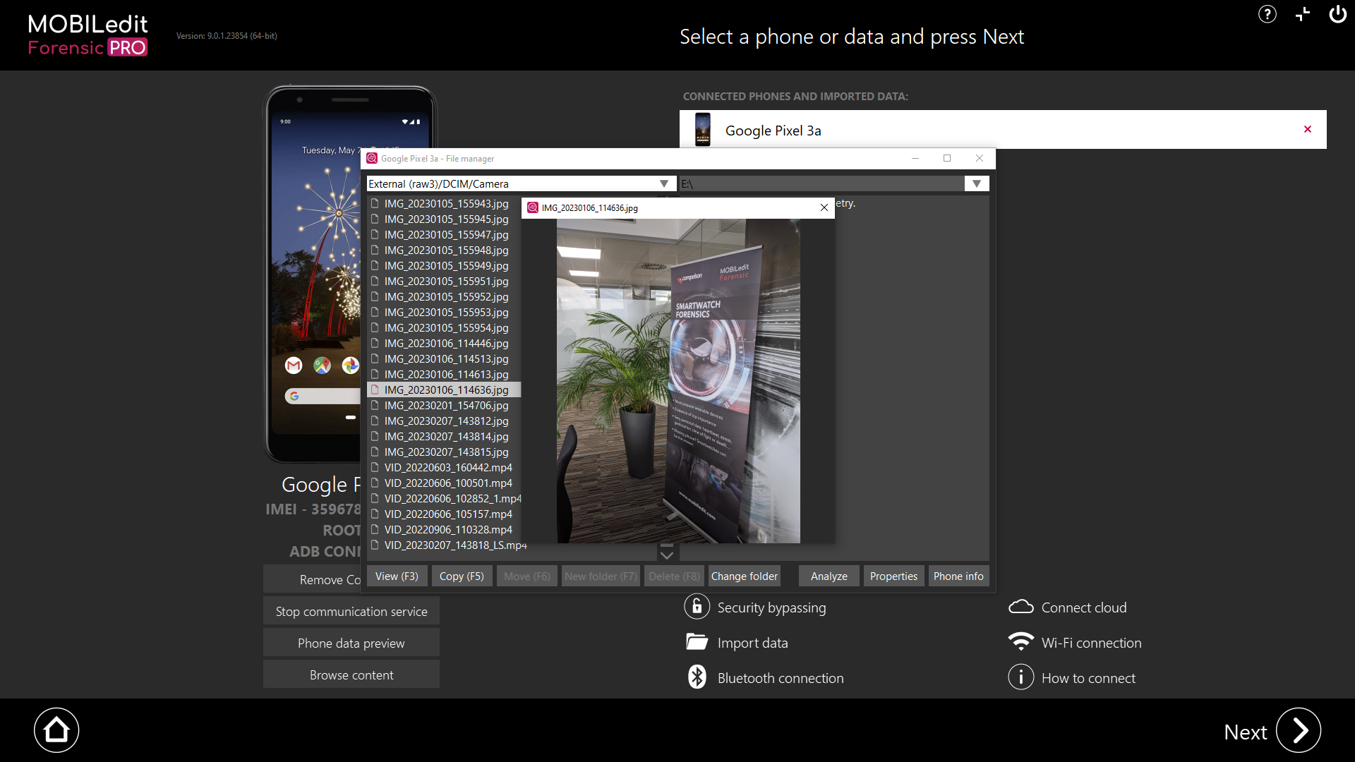 MOBILedit Forensic — MOBILedit