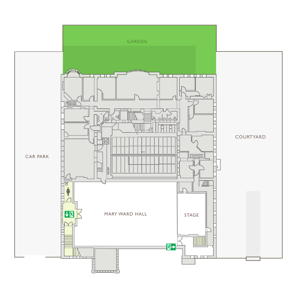 Mary Ward House - Floor Plans