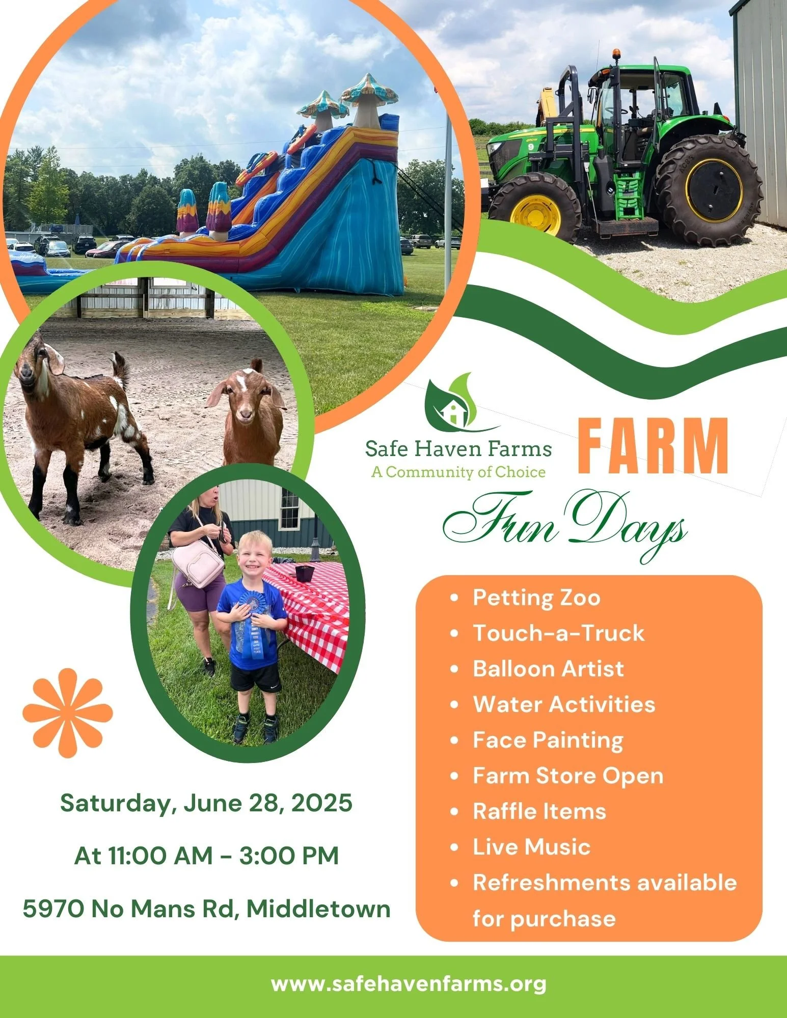 Farm Fun Days 2025 — Safe Haven Farms