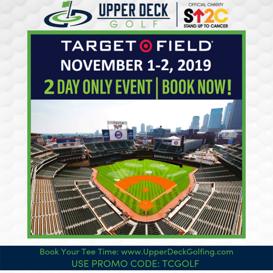 Upper Deck Golf coming to Target Field November 1-2, 2019 ...