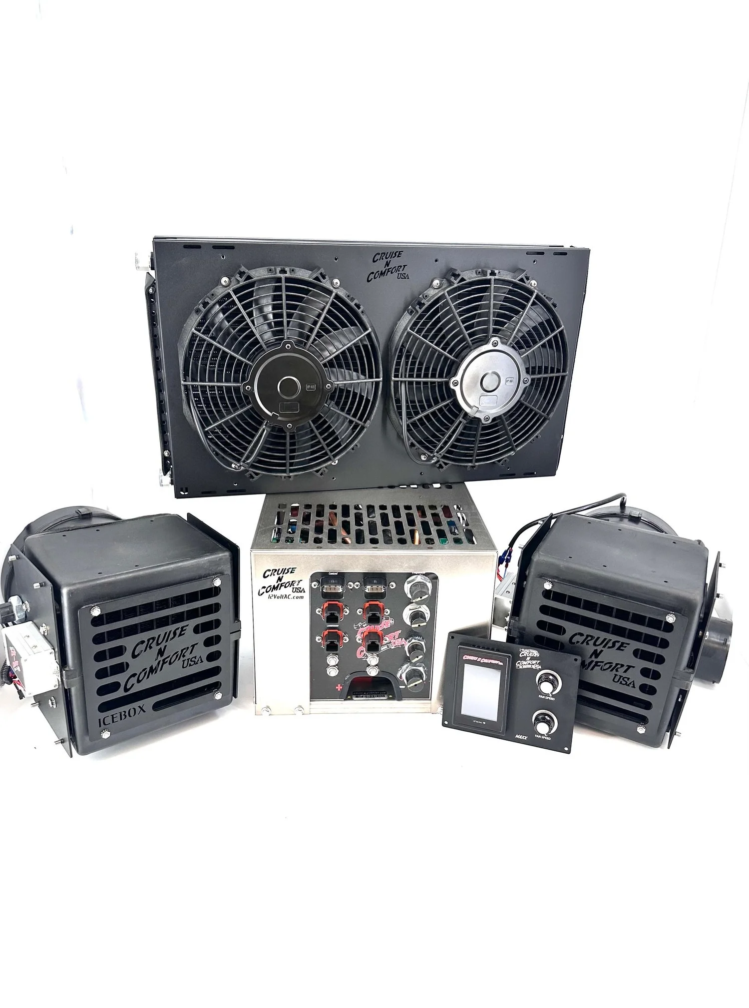 VES MAXX D/Z Dual Zone — Battery Powered Air Conditioners 12/24/48 Volts DC