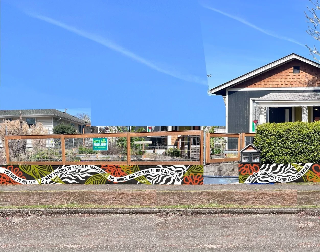 Retaining Wall Mural Process | Tacoma Mural Artist — Liz Morrow