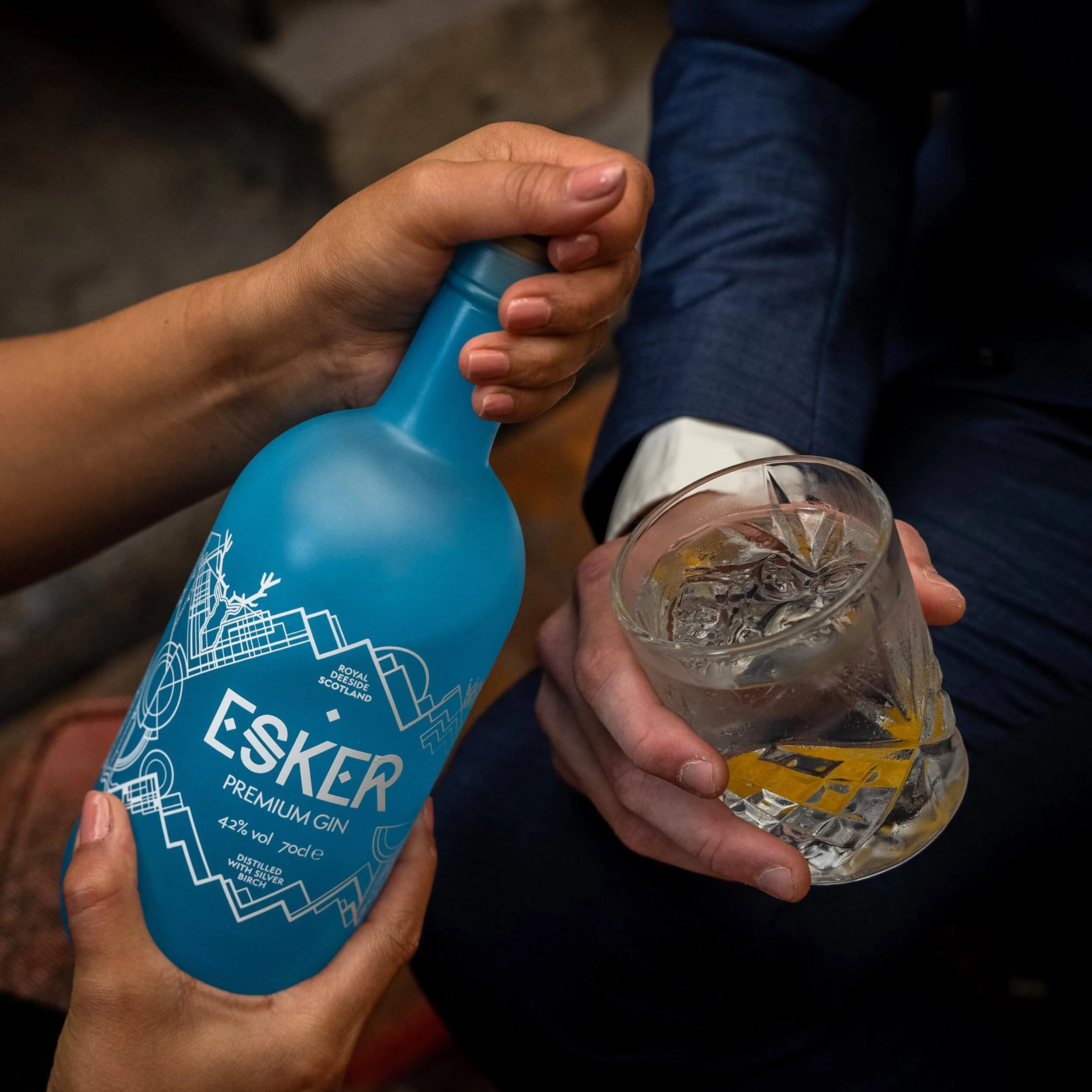 Esker London Dry Gin — Esker Spirits | Scottish Craft Gin & Vodka