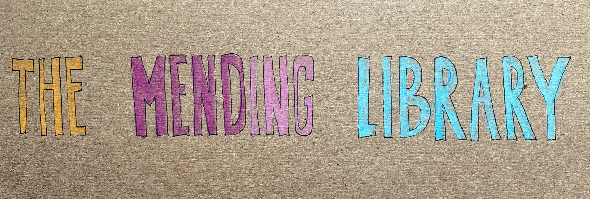 the mending library — Objects of Conversation