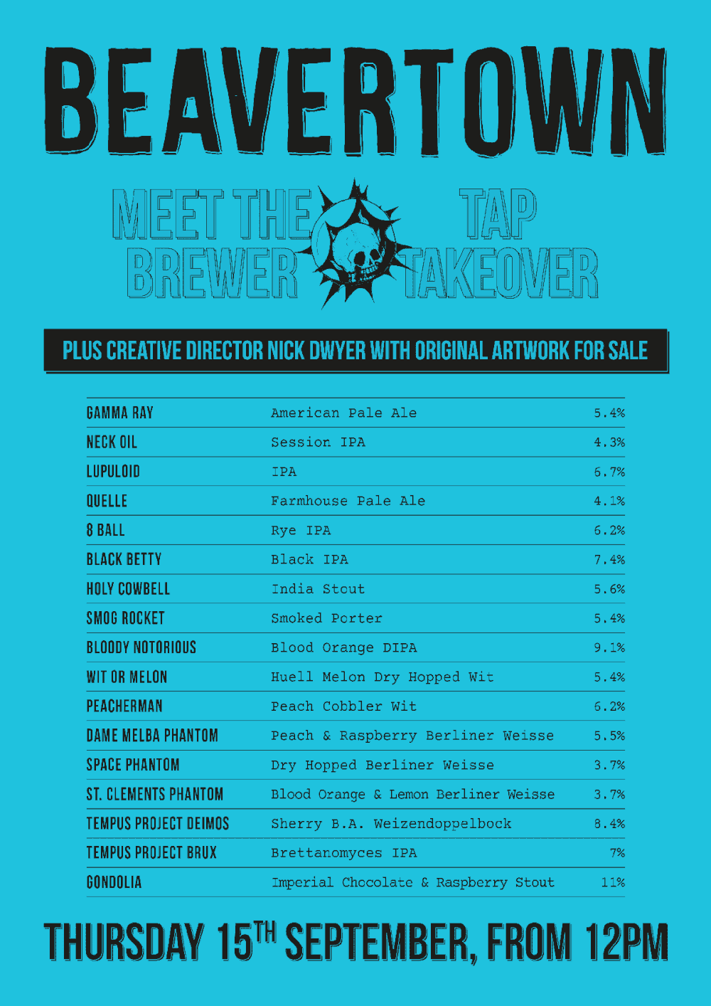 Beavertown Meet the Brewer & Tap Takeover — The Craft Beer Co.